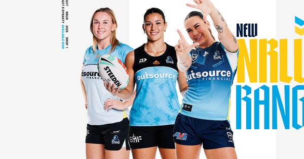 NRL 2025: Titans, Fresh Drop: NRLW merch range available now | Titans