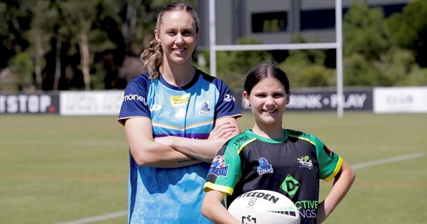 NRLW 2022: Titans, Karina Brown Challenge expanding pathways for young ...