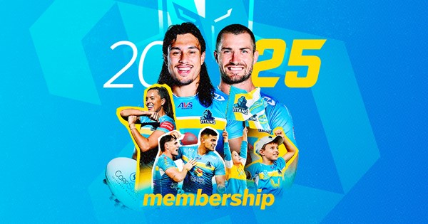 NRL 2024: Titans, 2025 Membership on sale now! | Titans