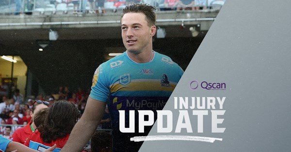 NRL 2023: Titans, Injury update: Sam Verrills | Titans