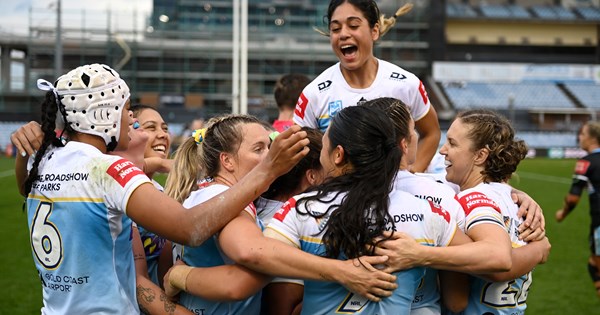 NRLW 2023: Titans, Titans snatch last gasp win against Sharks to ...