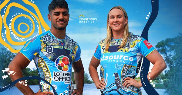 NRL 2024: Titans launch first NRLW and NRL Indigenous jersey | Titans