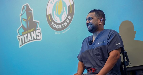 NRL 2022: Titans, Stronger: Dr Dinesh Palipana OAM's book hits the ...