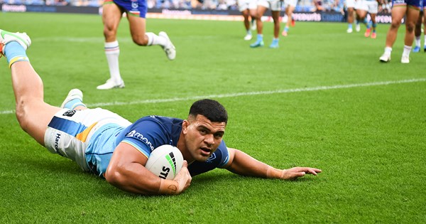 NRL: Titans - David Fifita's insane stats for 2021 revealed | Titans