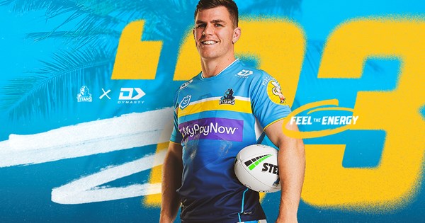 NRL 2023: Titans, Pre-order your '23 home jersey now! | Titans