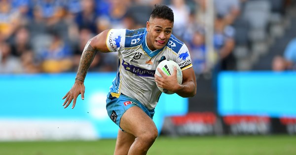 New post-try celebration for Sami against Eels? | Titans