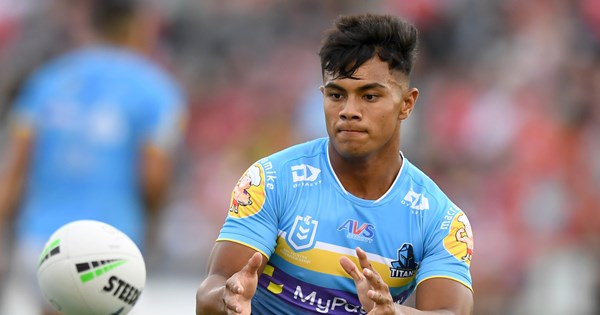NRL 2023: Titans, 'Still pinching myself': Kini promoted to Titans top ...