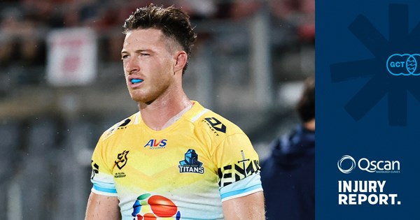 NRL 2026: Titans, Injury report: Verrills cleared for Dolphins derby ...