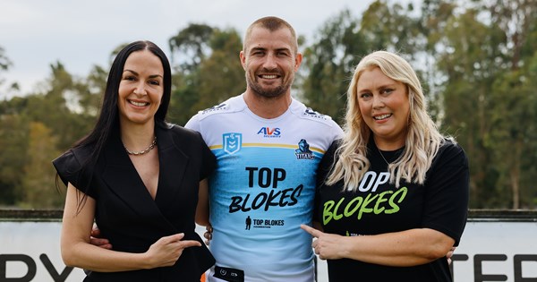 NRL 2025: Titans join with The Lottery Office and Top Blokes to shine ...