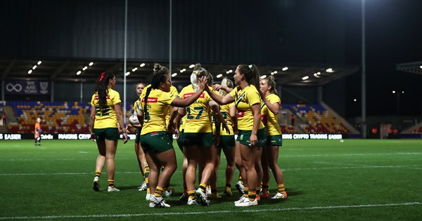 Match Highlights: Australia v Cook Islands | Titans