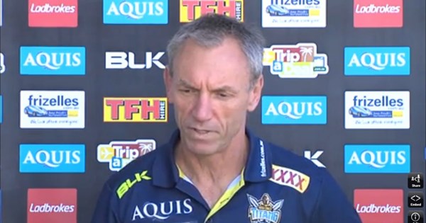 Neil Henry faces the media | Titans