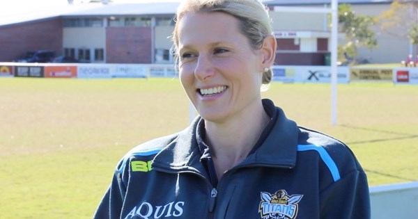 Jen Cross 'the quiet achiever' | Titans