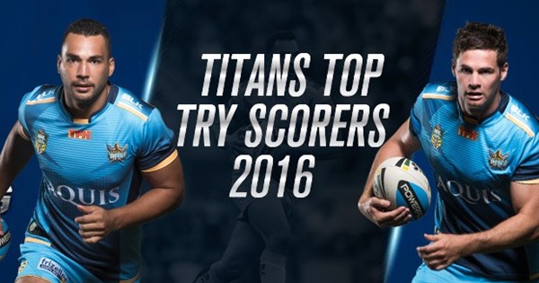 2016 Titans Top Try Scorers | Titans
