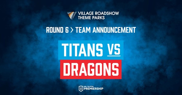 New Signing Corey Thompson Handed Titans Debut against Dragons at ...