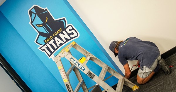 A sign of the times, SS Signs help capture Titans brand refresh | Titans