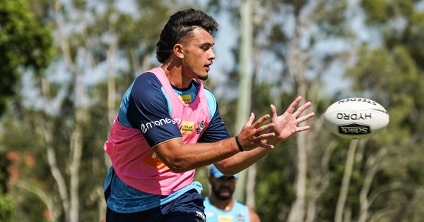 Tino loving being back in 'rugby league city' Gold Coast | Titans