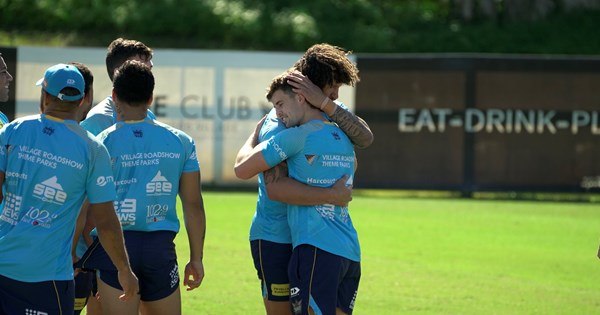 NRL 2021: Titans, Captains Run: Titans final touches before Dragons ...