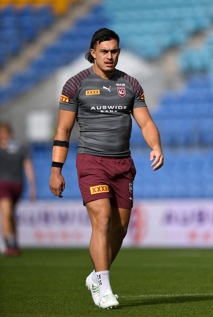 QLD Titans in training ahead of Origin II | Titans