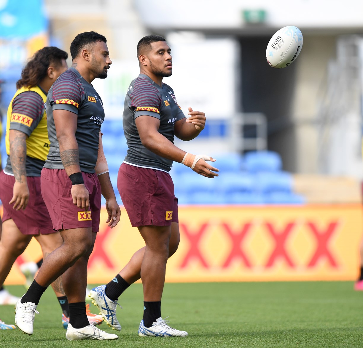 QLD Titans in training ahead of Origin II | Titans