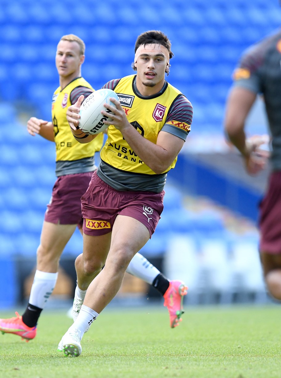 QLD Titans in training ahead of Origin II | Titans