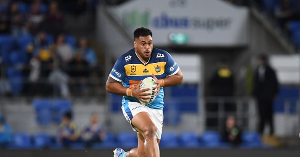 NRL: Titans - Sam Lisone sets sights on 2022 season | Titans