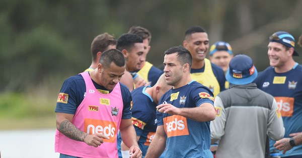 corey thompson and Phillip Sami | Titans